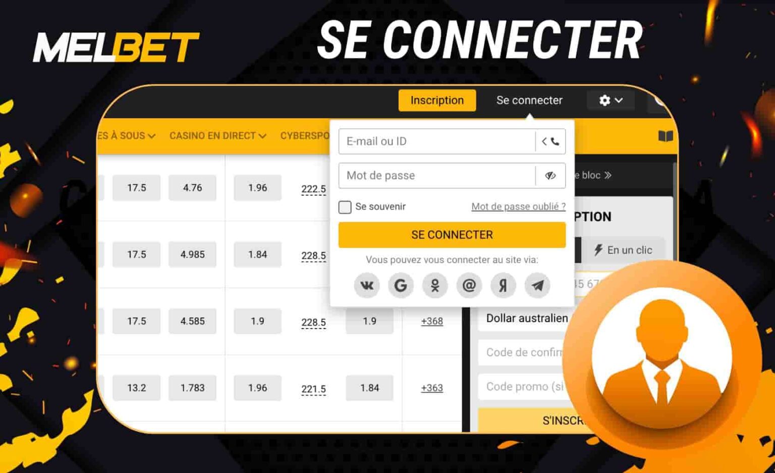 Melbet Côte d'Ivoire - Casino en Ligne et Paris Sportifs